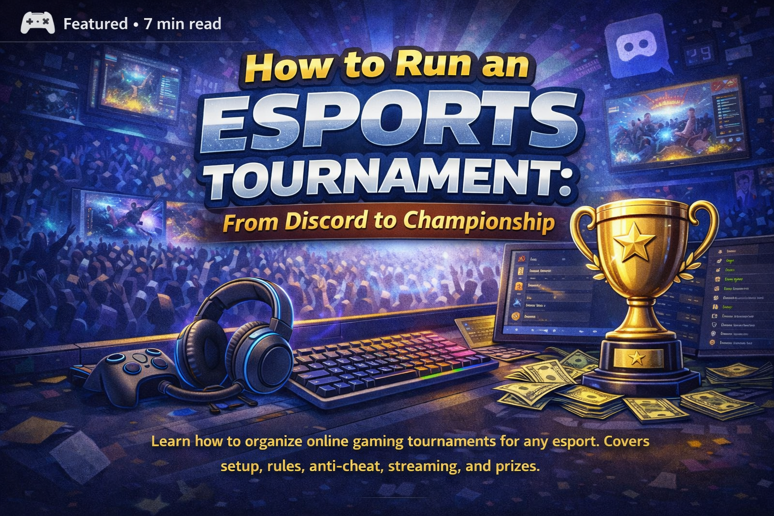 How to Run an Esports Tournament: From Discord to Championship ...